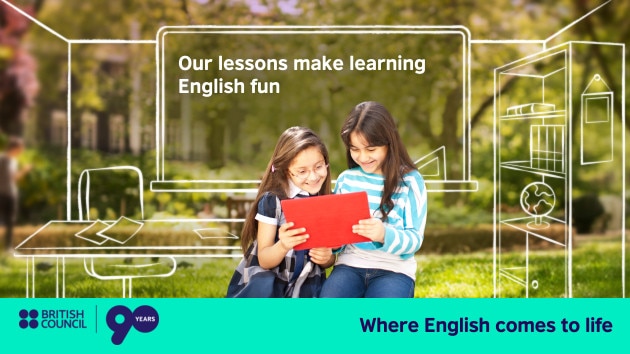 English courses for kids and teens | British Council Greece